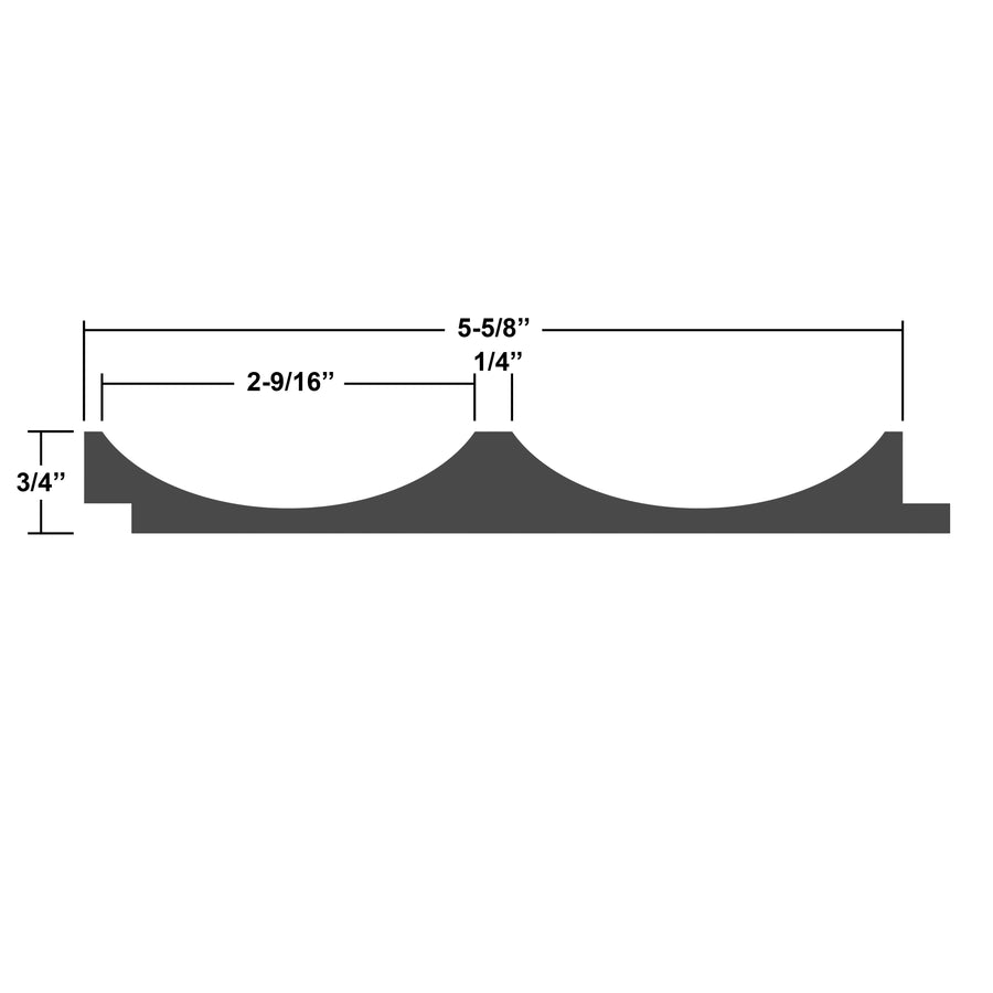 Fluted Scallop Paneling – Timeline Wood